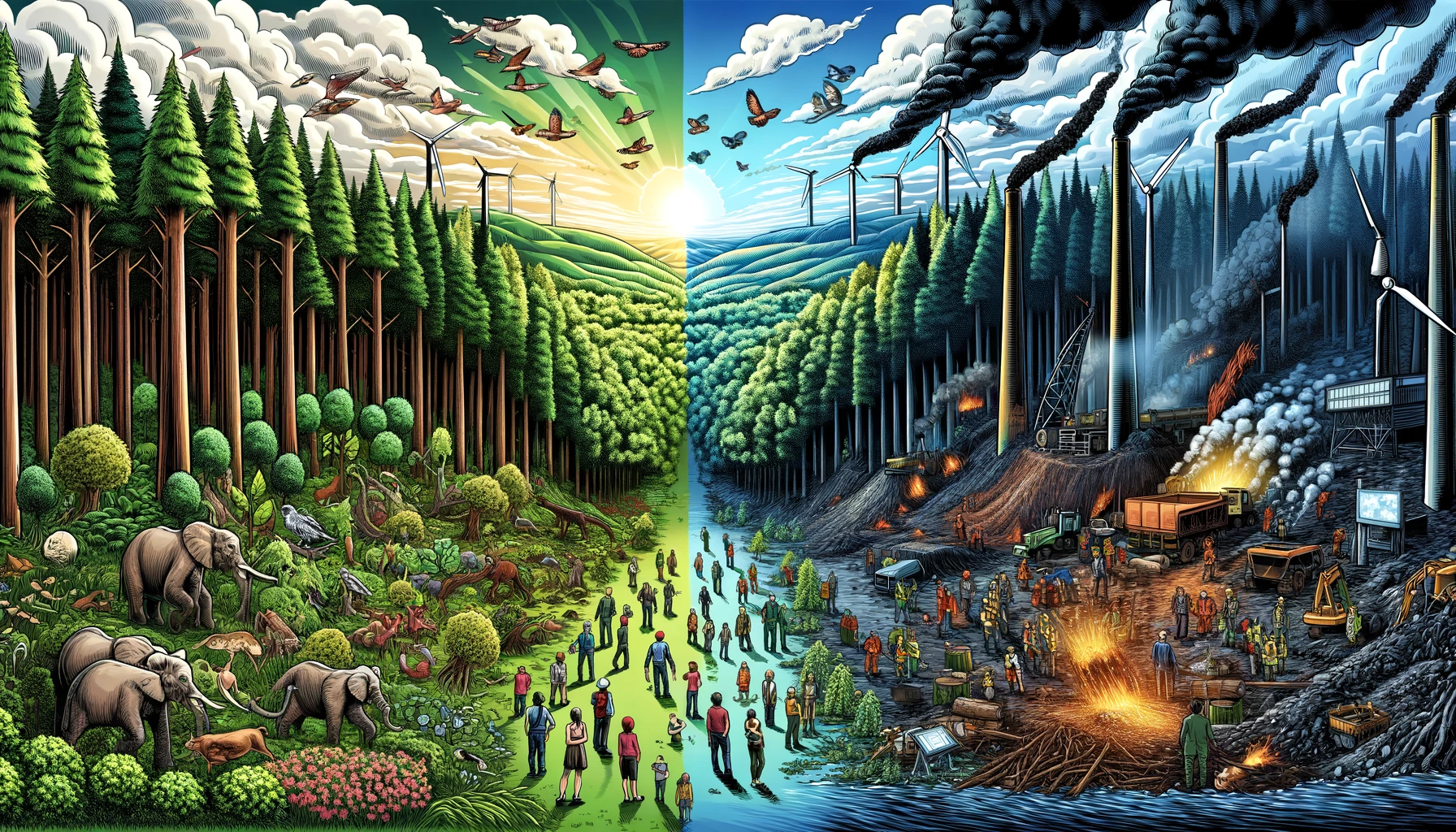 Exploitation des ressources naturelles et gestion durable pour l'avenir ...